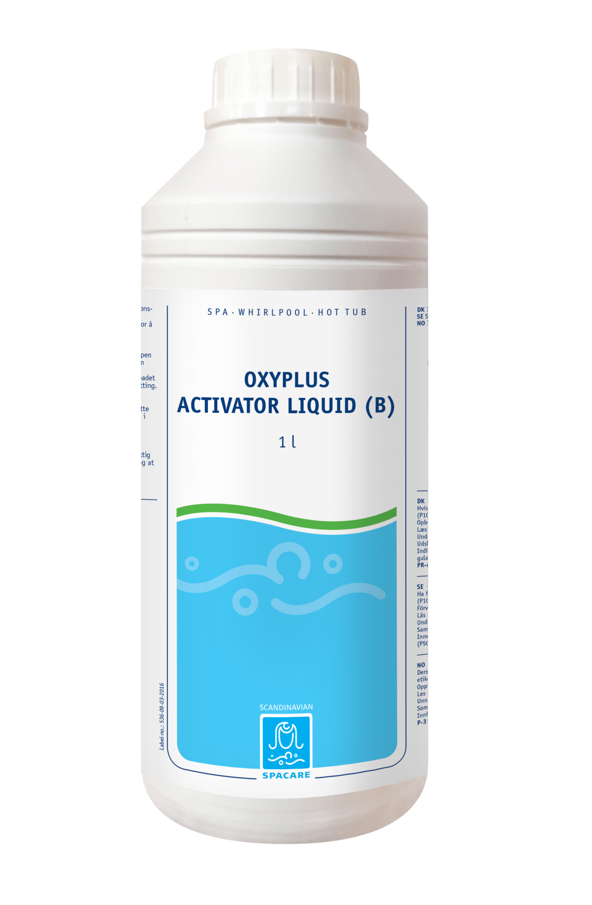 SpaCare OxyPlus Activator Liquid (B) 1 L - langtidsvirkende